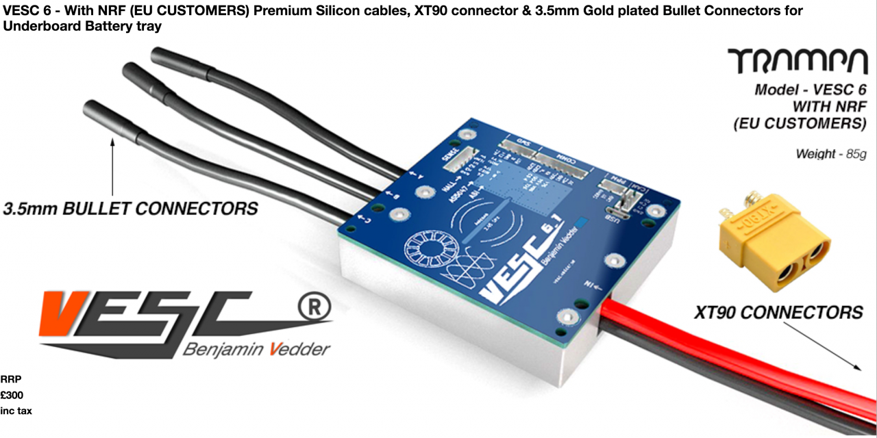 What's the PCB dimension of the VESC 6? | VESC Project